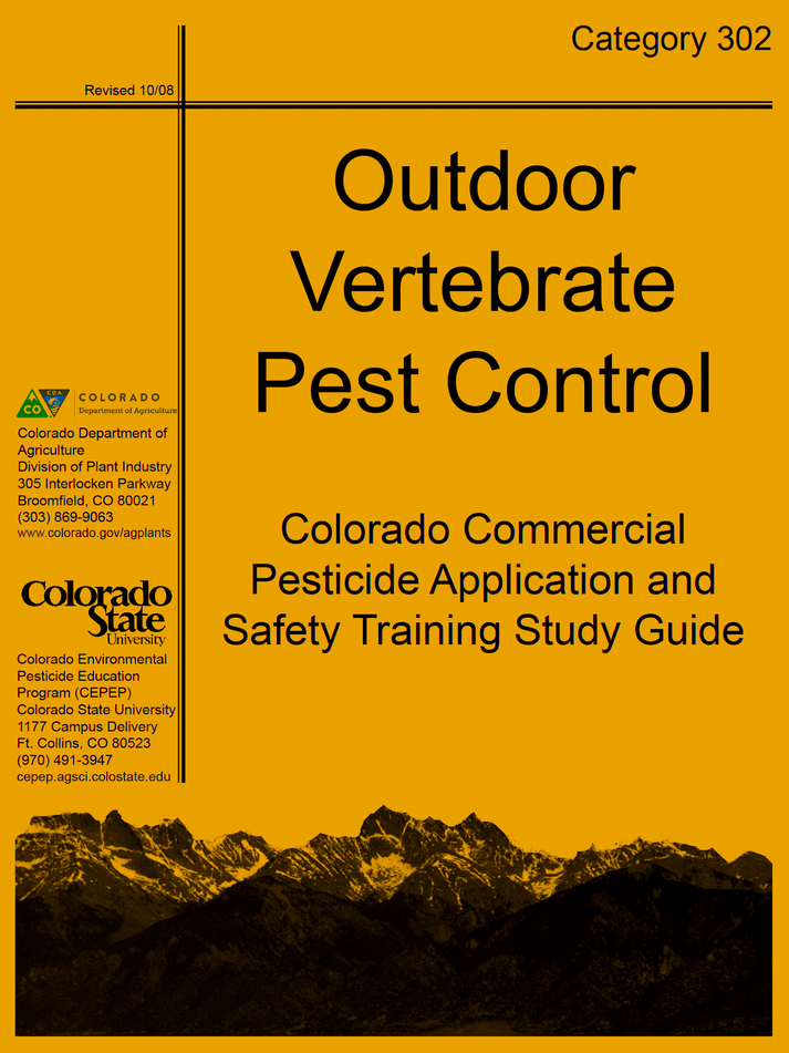 Category 302: Outdoor Vertebrate Pest Control (2008) – CEPEP Store